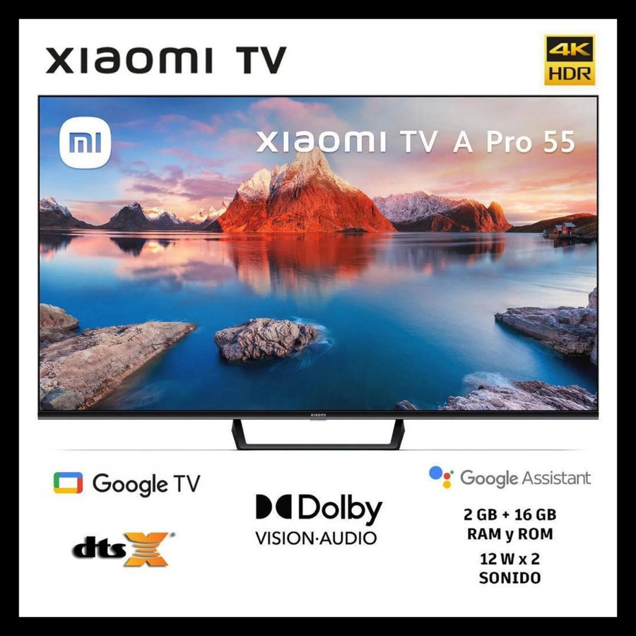 Jual TV LED Xiaomi Mi TV New 4K A2 55 Inch Smart 4K UHD QLED TV Android ...