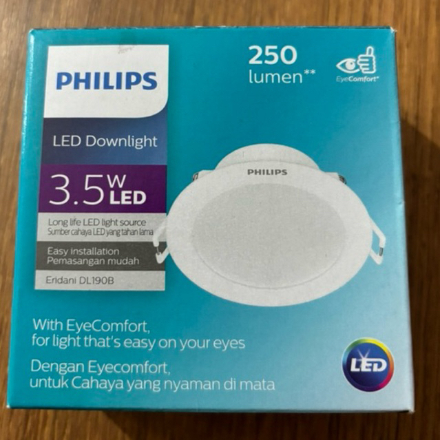 Jual LAMPU DOWNLIGHT LED PHILIPS 3.5 WATT | Shopee Indonesia