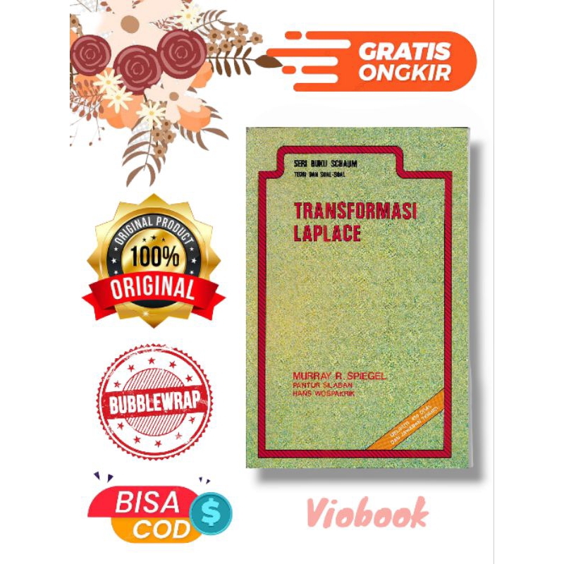 Jual Buku Transformasi Laplace Murray R. Spiegal Pantur Silaban Hans ...