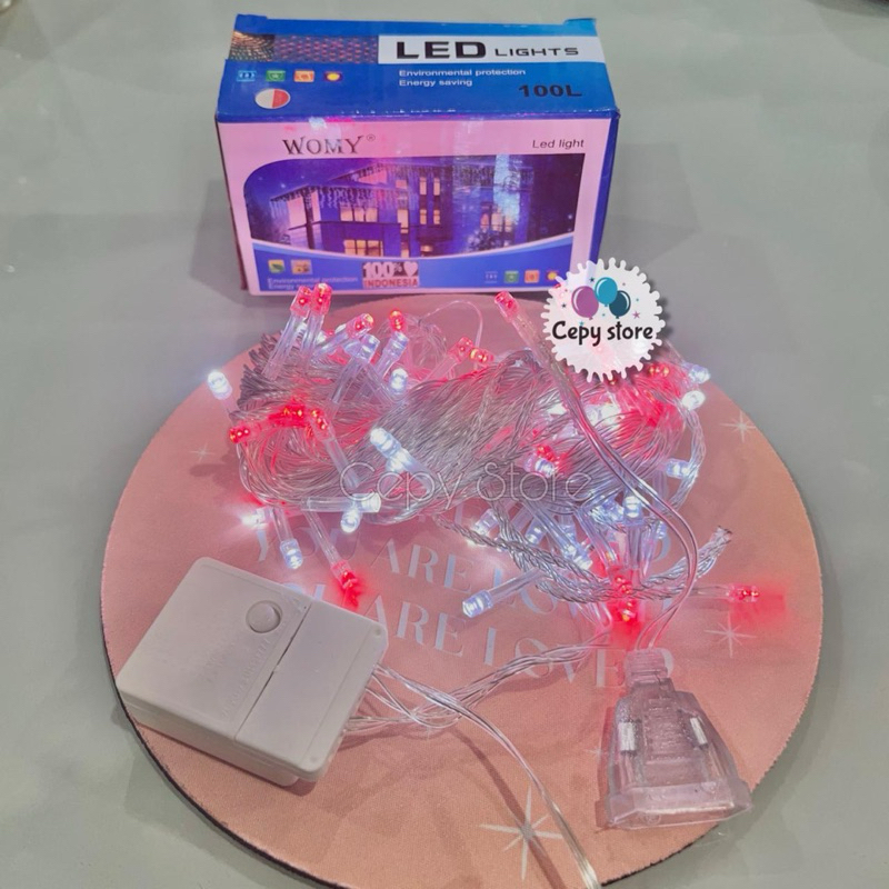 Jual Lampu Tumblr LED Merah Putih / Lampu Hias HUT RI Led 10 M | Shopee ...