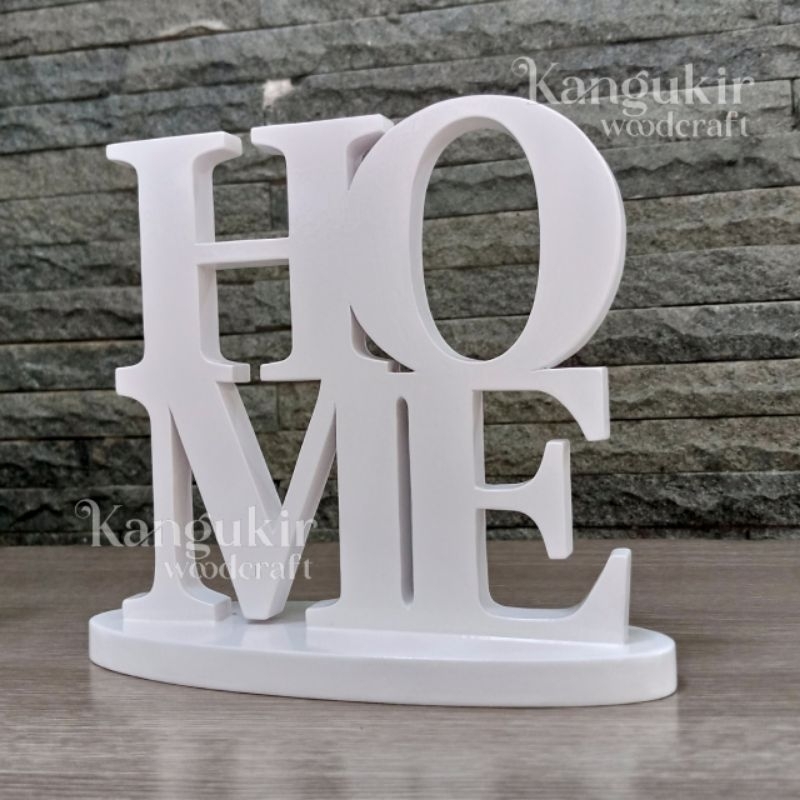 Jual Home pajangan tulisan unik hiasan dekorasi rak/meja | Shopee Indonesia