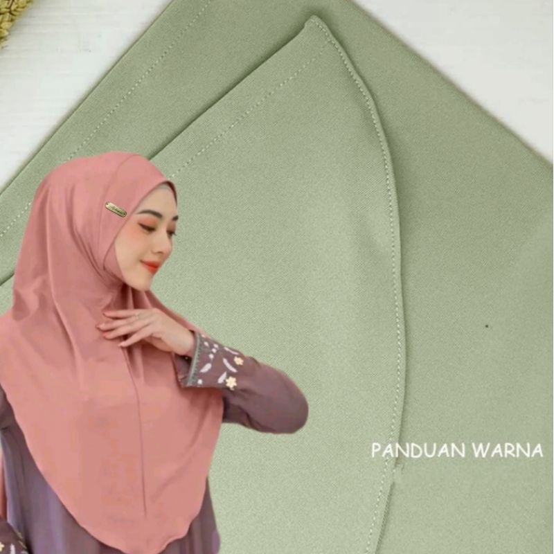 Jual daily Hijab Dagu Malaysia | Jilbab Instan Malay Soft Pet | daily Bergo Dagu Malay Menutup ...