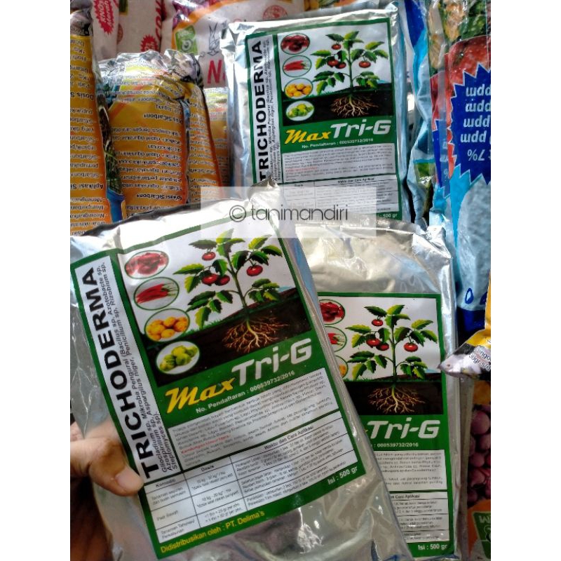 Jual PUPUK TRICHODERMA MAX TRI-G 500GR ( PENCEGAH LAYU DAN BUSUK AKAR ...