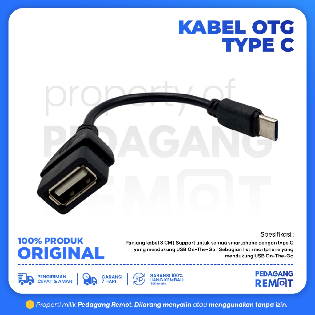 Jual ADAPTER CONVERTER KABEL USB OTG TYPE C UNTUK TABLET DAN SMARTPHONE ...