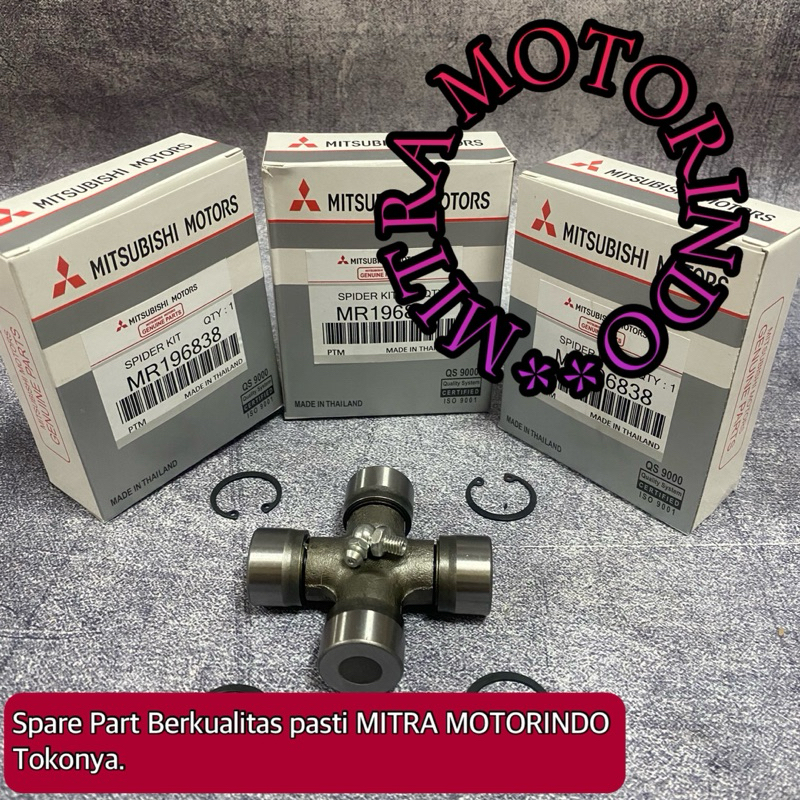 Jual Cross joint/spider kit kopel depan mitsubishi triton 2.5cc L300 ...