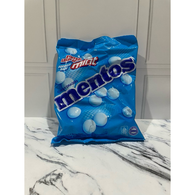 Jual permen mentos zak bag permen mint isi 50pcs | Shopee Indonesia