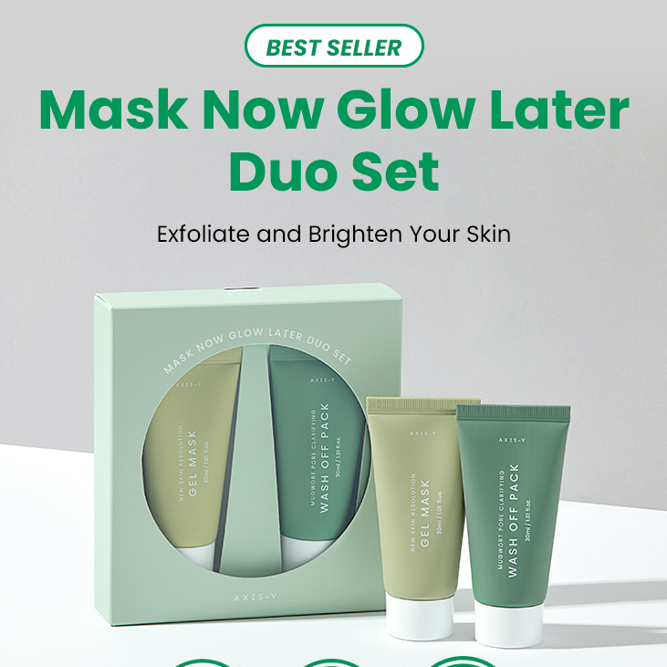 Jual AXIS-Y Mask Now Glow Later Duo Set | AXIS-Y | Shopee Indonesia