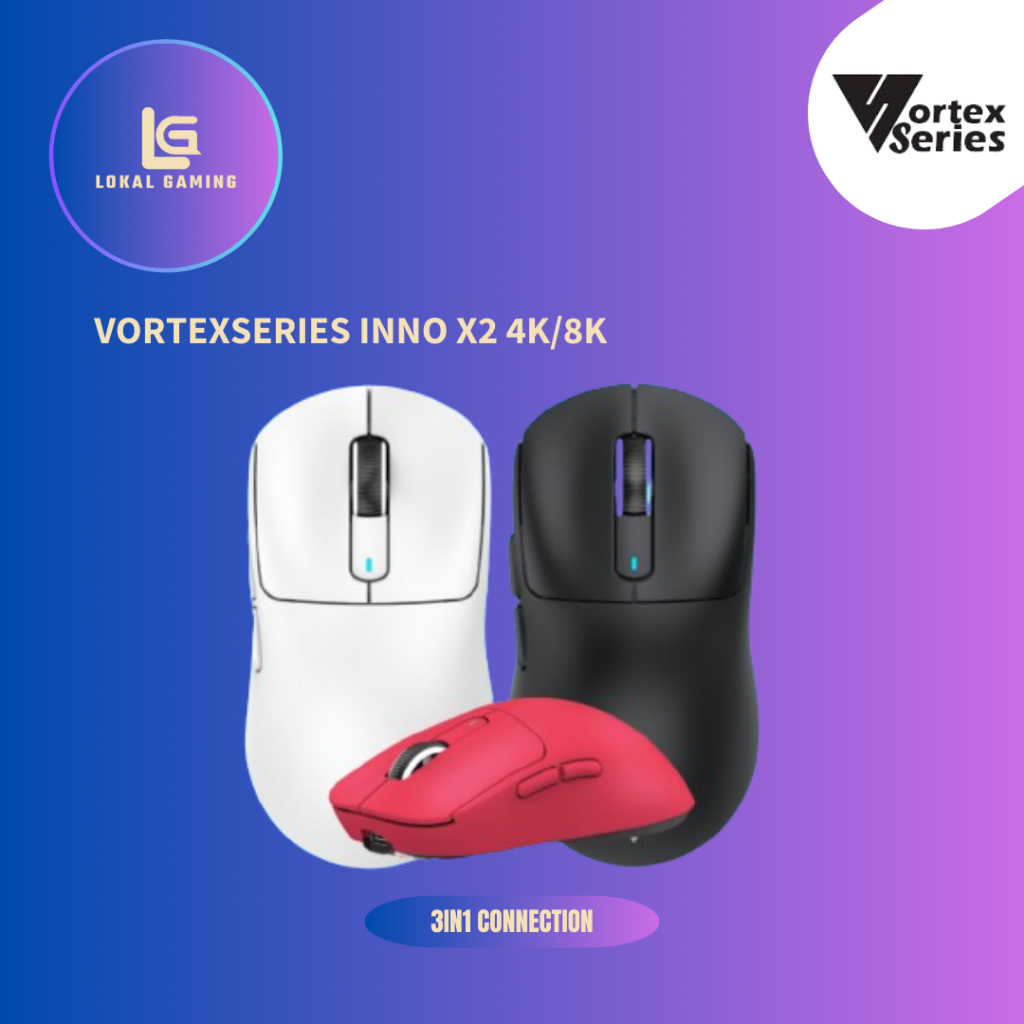 Jual Vortexseries Inno X2 4K / 8K Vortex SuperLight Wireless Gaming ...