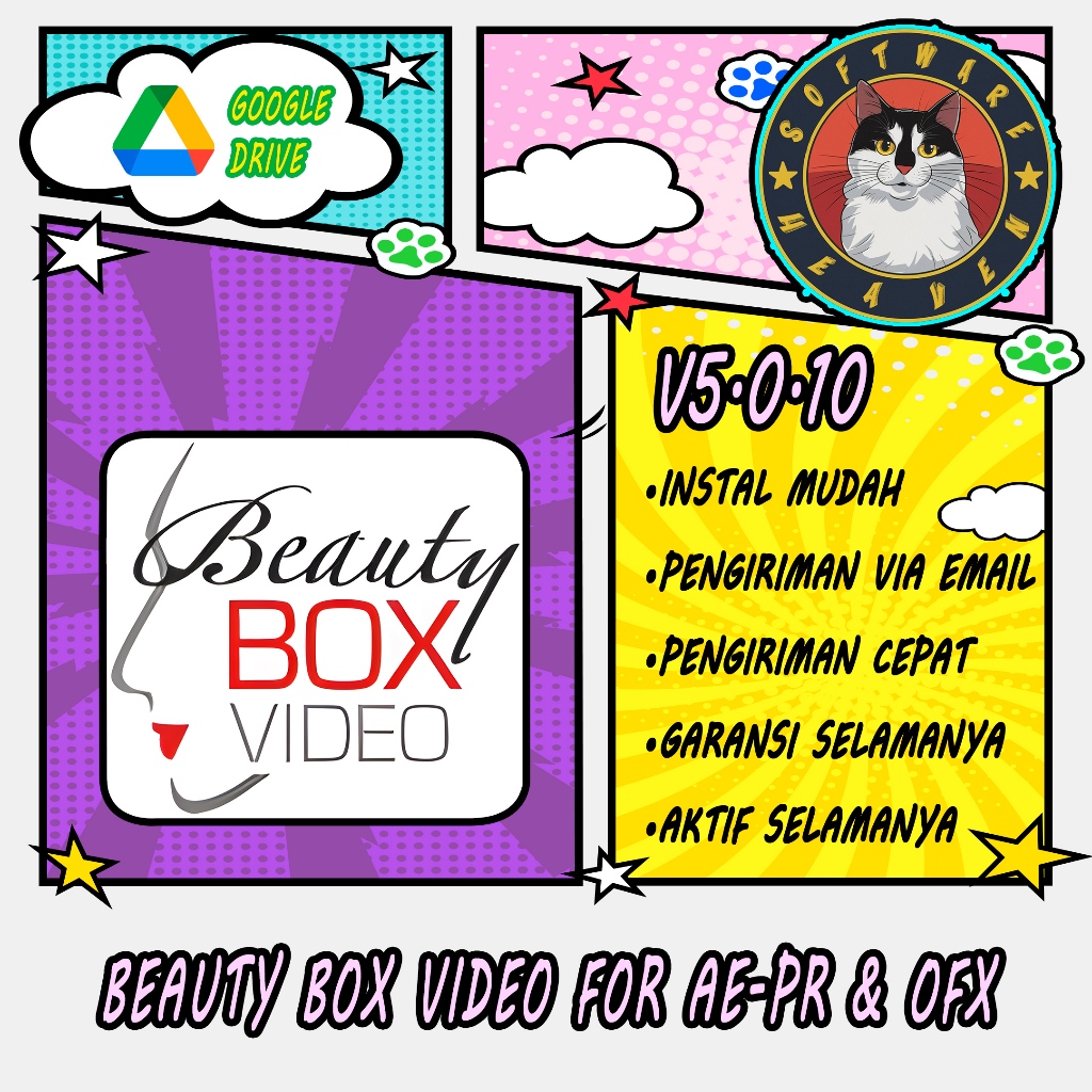 Jual WIN/MAC Beauty Box Video for After Effects and Premiere Pro - OFX ...