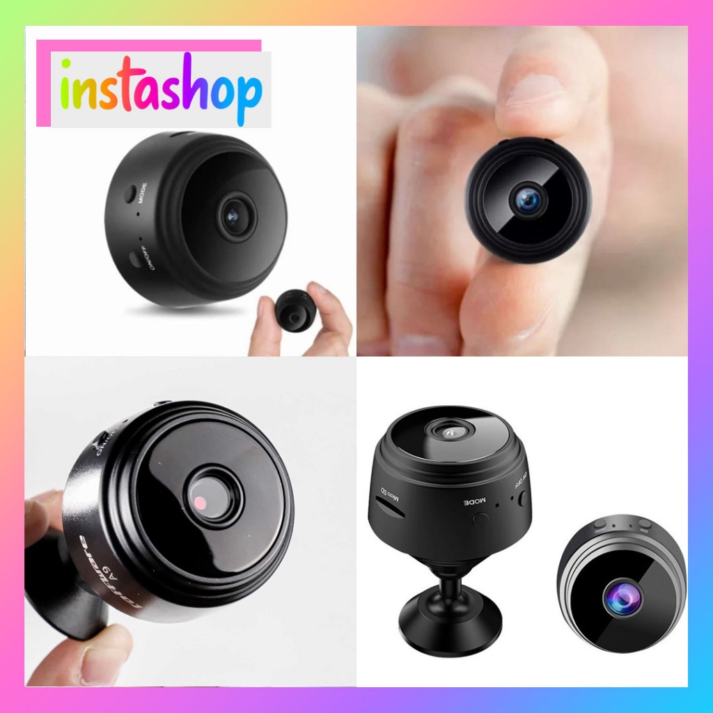 Jual Mini CCTV Wireless A9 Mini Camera Wifi HD 1080P CCTV Mini ...