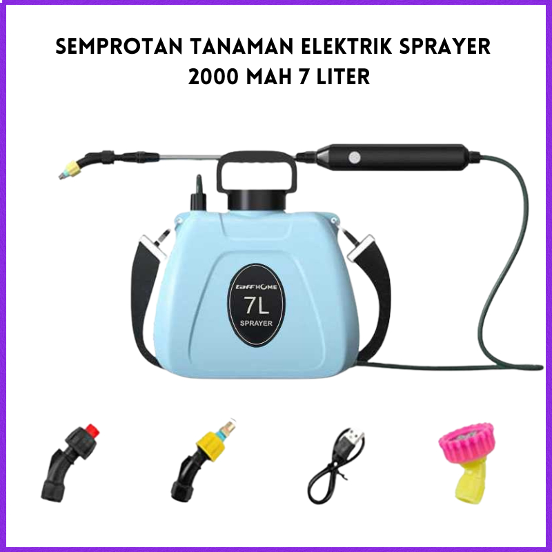 Jual COD TaffHOME Semprotan Tanaman Elektrik Sprayer Shoulder Type ...