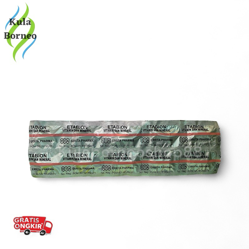 Jual ETABION 10 KAPSUL - VITAMIN & MINERAL | Shopee Indonesia