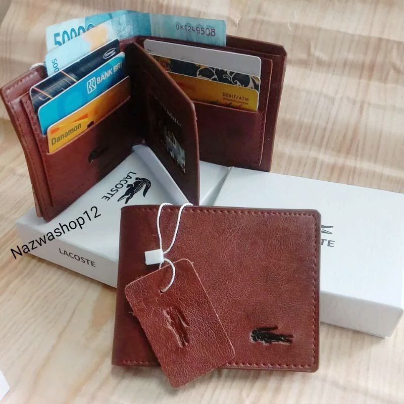 Jual dompet Pria Lipat Branded Dompet pria kulit Garut Dompet pria ...
