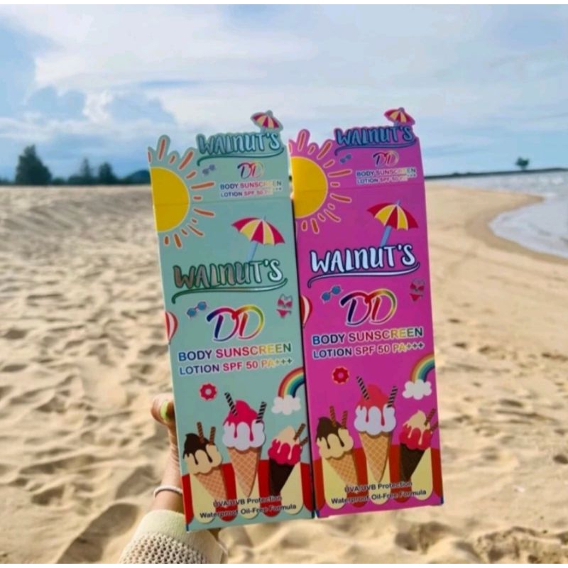 Jual DD WALNUTS SUNSCREEN LOTION 150ML | Shopee Indonesia