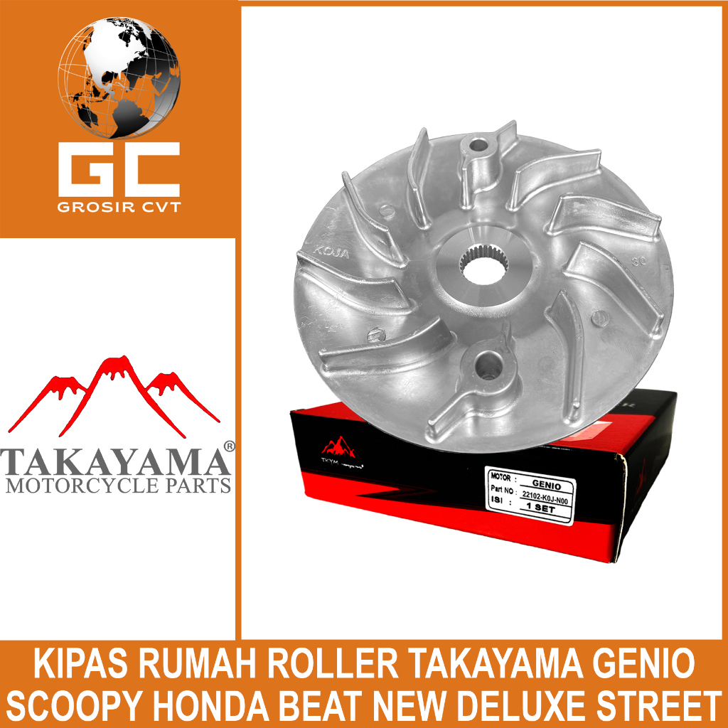 Jual Kipas Lawan Rumah Roller Beat Genio Deluxe Scoopy 2021 up Old New K0J Takayama | Shopee ...