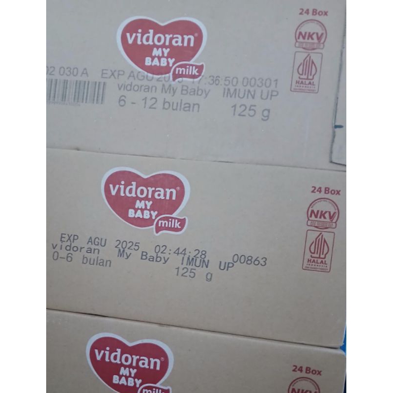Jual VIDORAN 125GR STAGE 1&2 (KARTON) | Shopee Indonesia