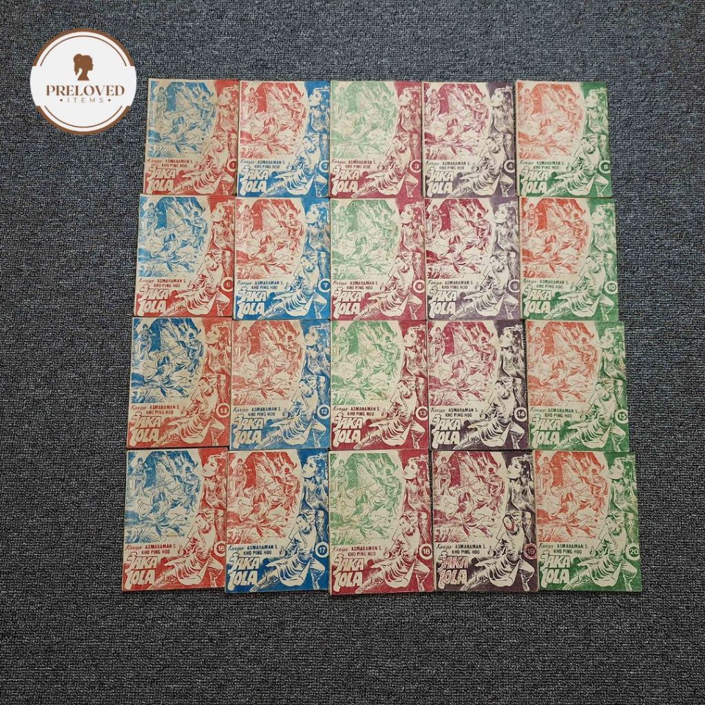 Jual Buku Cersil Cerita Silat Jaka Lola Jilid 1-20 Original Karya ...