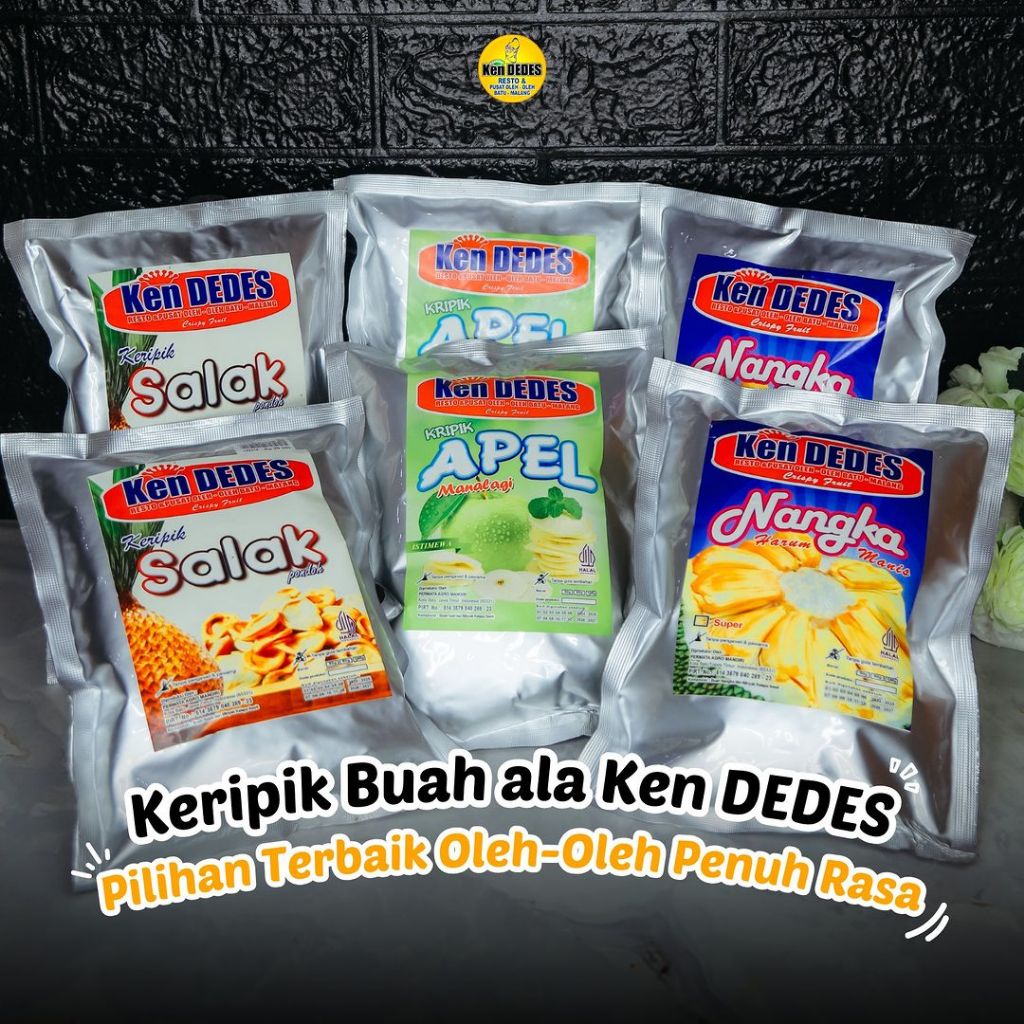 Jual Kendedes Keripik Buah Apel Nangka Salak Asli - Oleh Oleh Khas ...