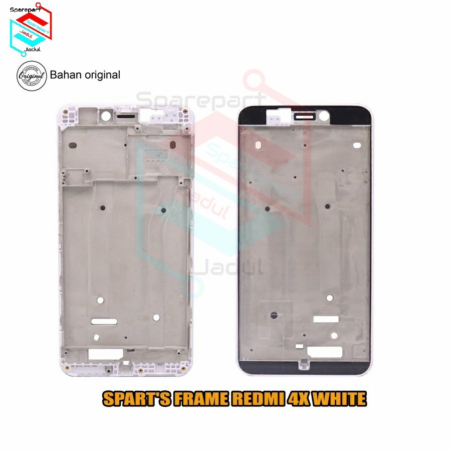 Jual Frame HP Redmi 4X Sparepart Spart's Frame Putih Frame LCD Basel ...