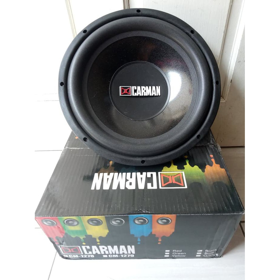 Jual Subwoofer Carman 1278 - 12 Inch - Double Coil - Subwoofer Audio ...