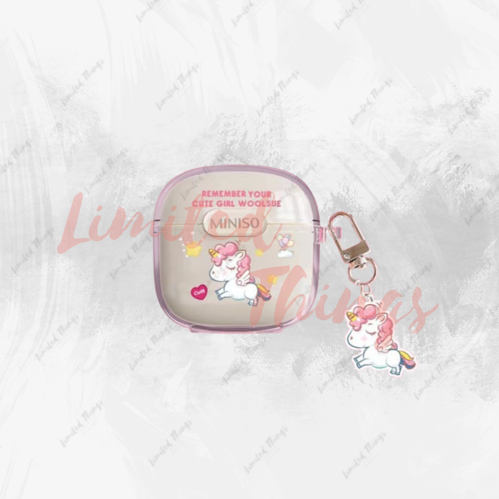 Jual Case untuk Miniso M06 TWS Transparan Silikon Cartoon Kartun ...