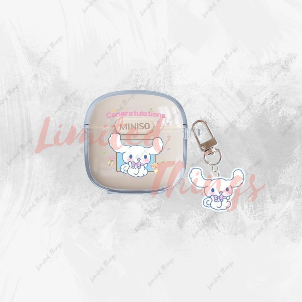 Jual Case untuk Miniso M06 TWS Transparan Silikon Cartoon Kartun ...