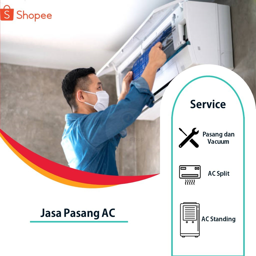Jual Jasa Pasang AC / Air Conditioner | Shopee Indonesia