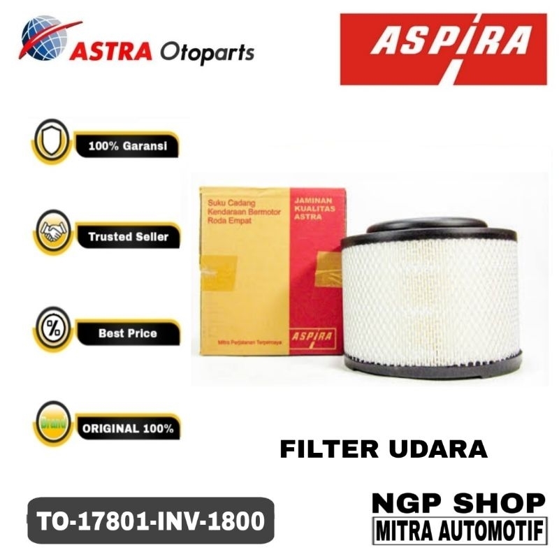 Jual Filter Udara Innova bensin & Diesel / Hilux / Fortuner | Shopee ...