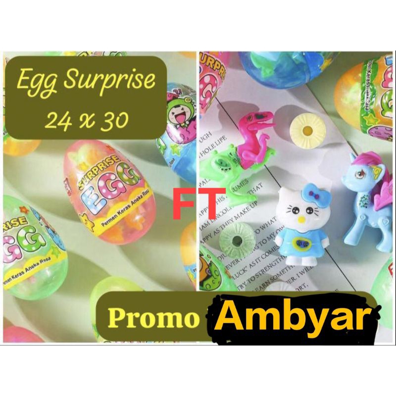Jual Permen telur surprise 30 pcs(Obral) | Shopee Indonesia