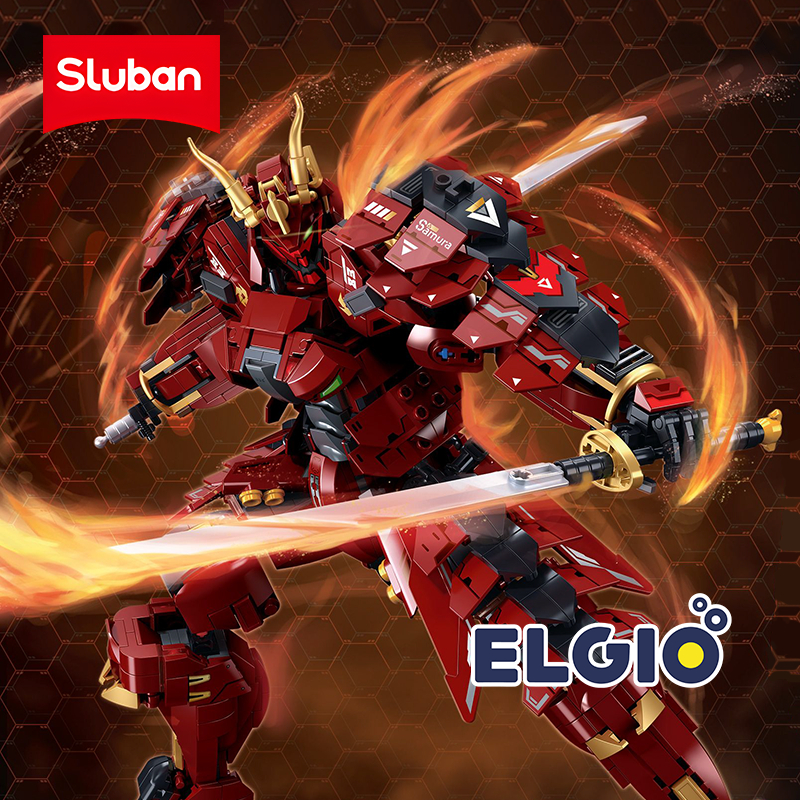 Jual Sluban Bricks Robot Kai Samurai Mecha B1183 | Shopee Indonesia