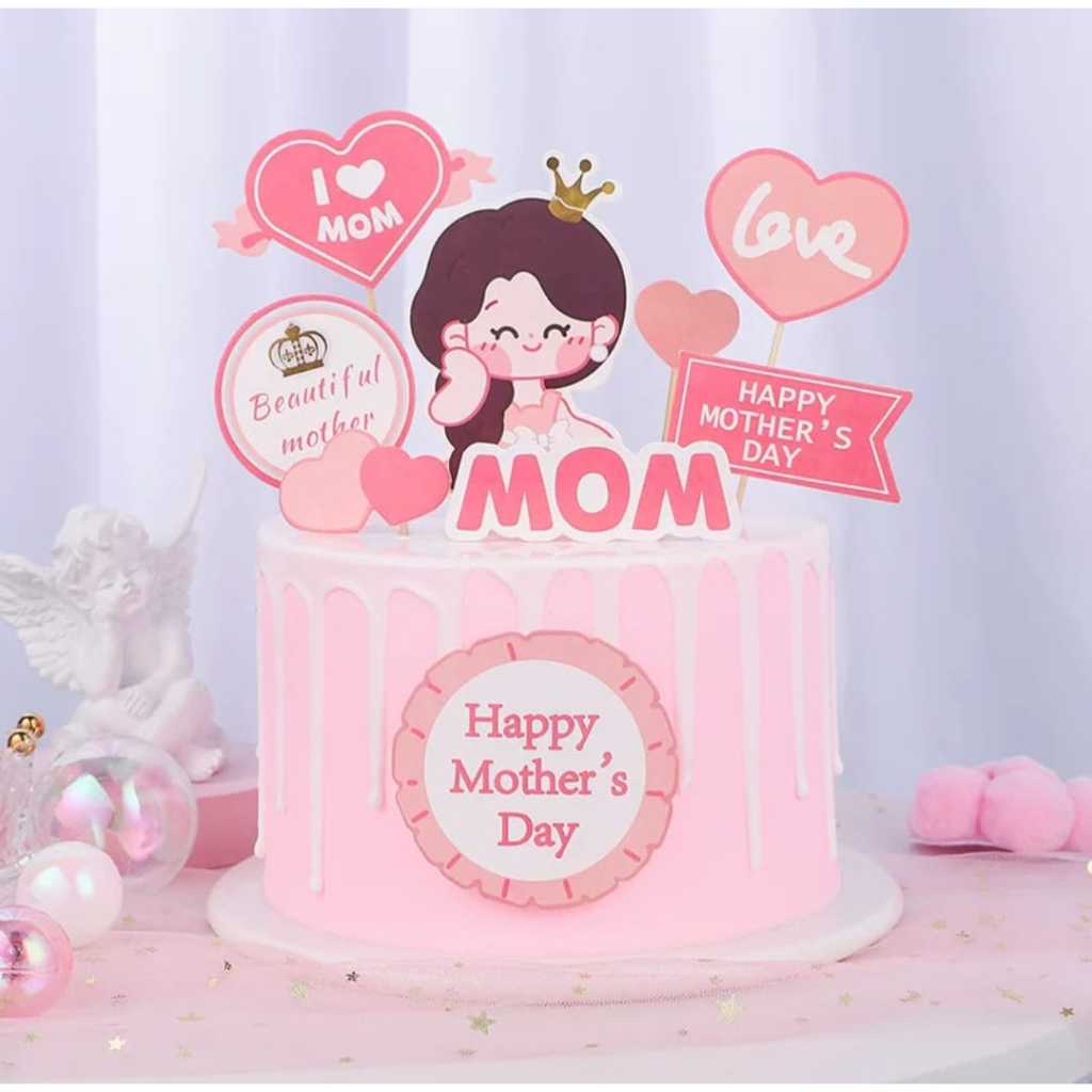 Jual TOPPER MOTHER'S DAY 2024 HARI IBU INTERNATIONAL 12 MEI 2024 MOTHER ...