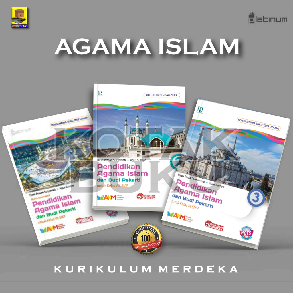 Jual Buku Pendidikan Agama islam Kelas 7 8 9 SMP / Agama Islam SMP ...