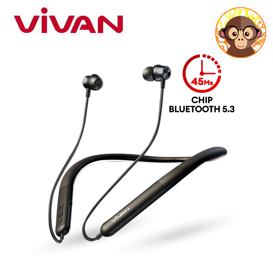 Jual Earphone Headset Vivan Liberty N100 Sport Powerful Bass IPX5 ...