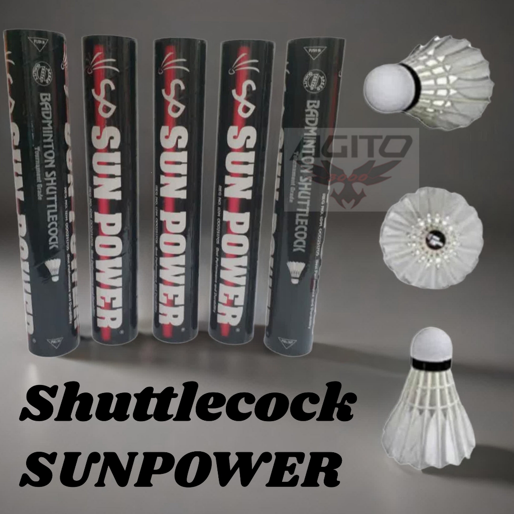 Jual Shuttlecock atau Bola Badminton Sun Power | Shopee Indonesia
