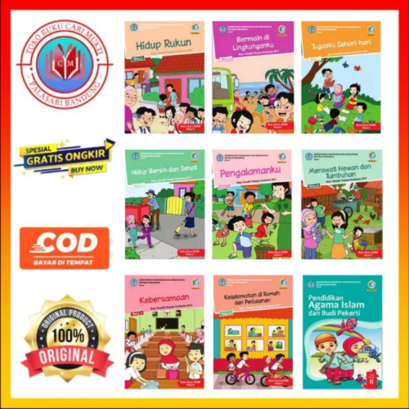 Jual Buku Satuan Tematik Tema 12345678 Plus PAI Untuk SD/MI Kelas 2 ...