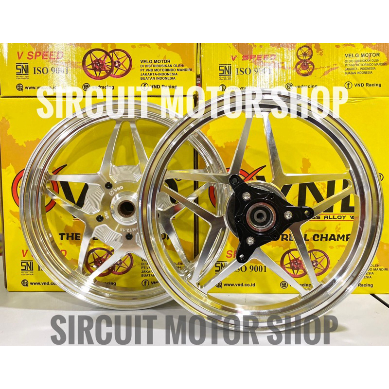 Jual VELG VND V SPEED BINTANG AEROX VELG VND V SPEED MODEL X1R KING ...