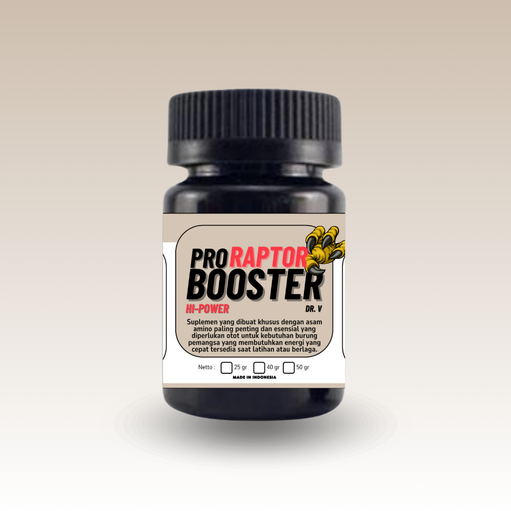 Jual PRORAPTOR BOOSTER HI-POWER (vitamin stamina) untuk BURUNG ELANG ...