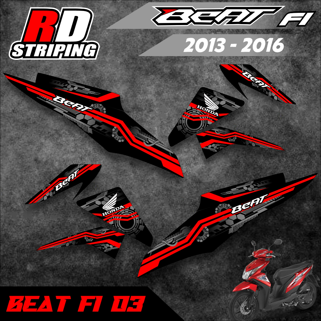 Jual striping beat fi / stiker beat fi / striping beat fi 2014 2016 ...