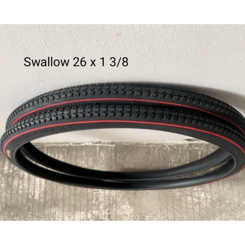 Jual Ban Luar Sepeda 26 x 1 3/8 Ban Swallow | Shopee Indonesia