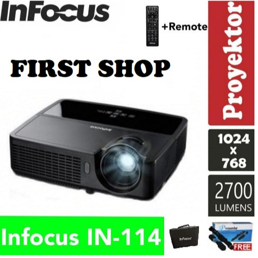 Jual Proyektor Infocus IN114 Brightness 2700 Lumens | Shopee Indonesia
