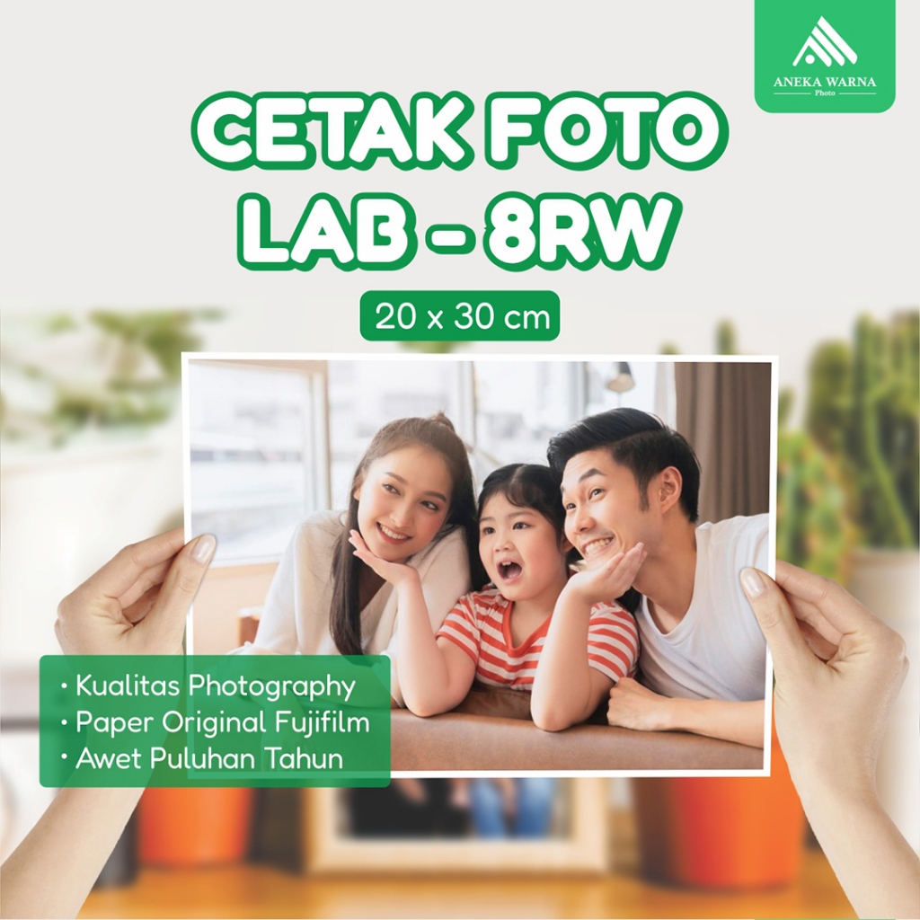 Jual Cetak Foto 8RW / 8RS - Paper Original Fujifilm - Aneka Warna Photo ...