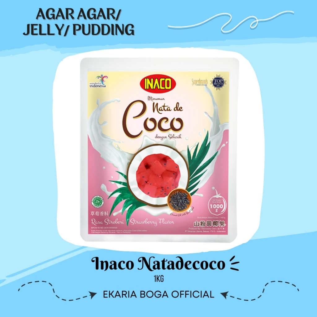 Jual JELLY | AGAR AGAR | PUDDING | INACO NATA DE COCO DALAM SIRUP ...