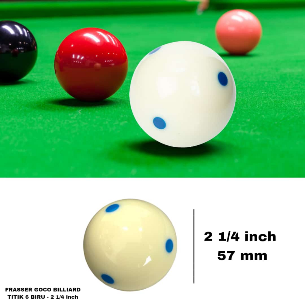 Jual Frasser Gaco Biliar Bola Gaco Billiard White Cue Ball Billiard Cue ...