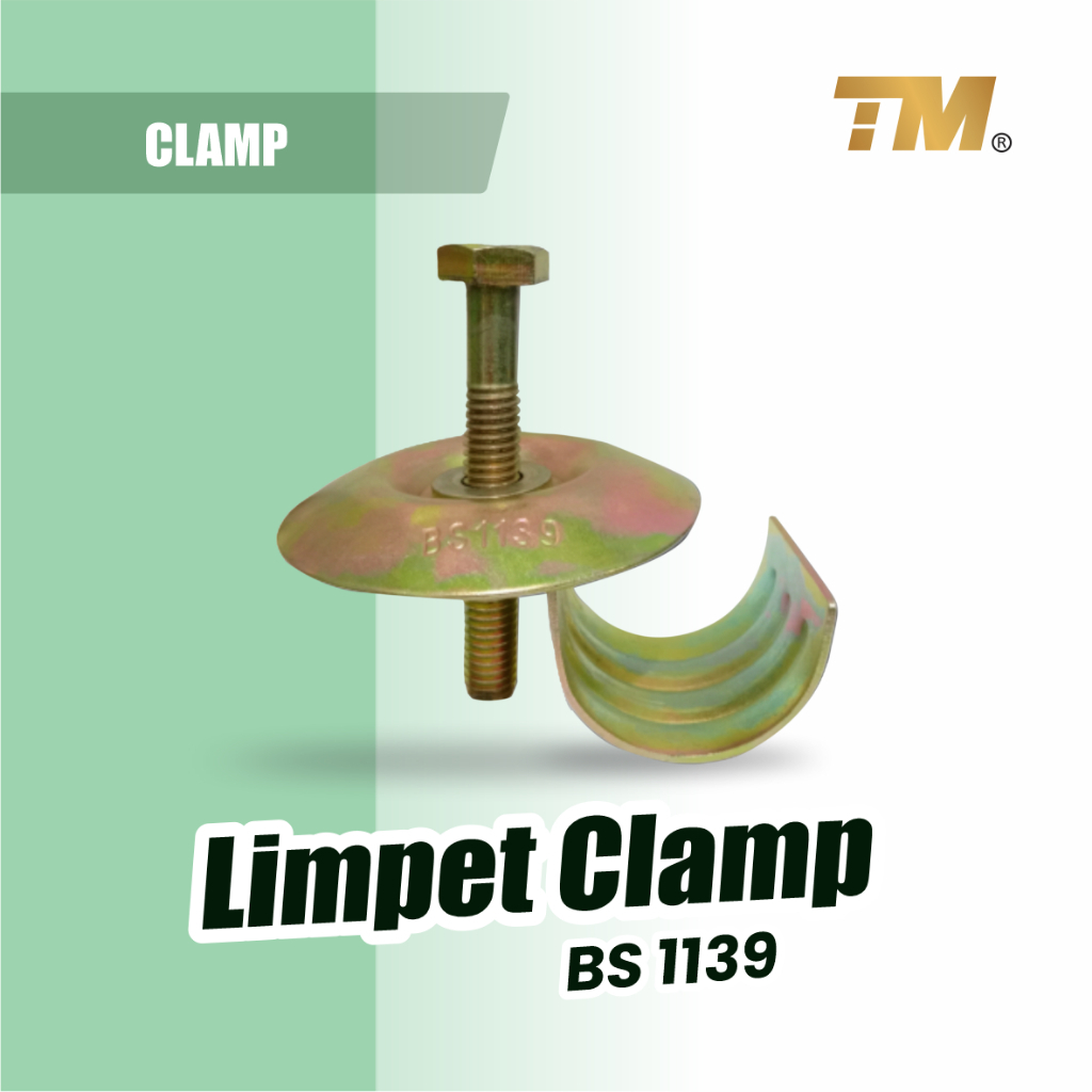 Jual LIMPET CLAMP STANDARD BS UNTUK SCAFFOLDING JENIS PIPA / TUBULAR ...