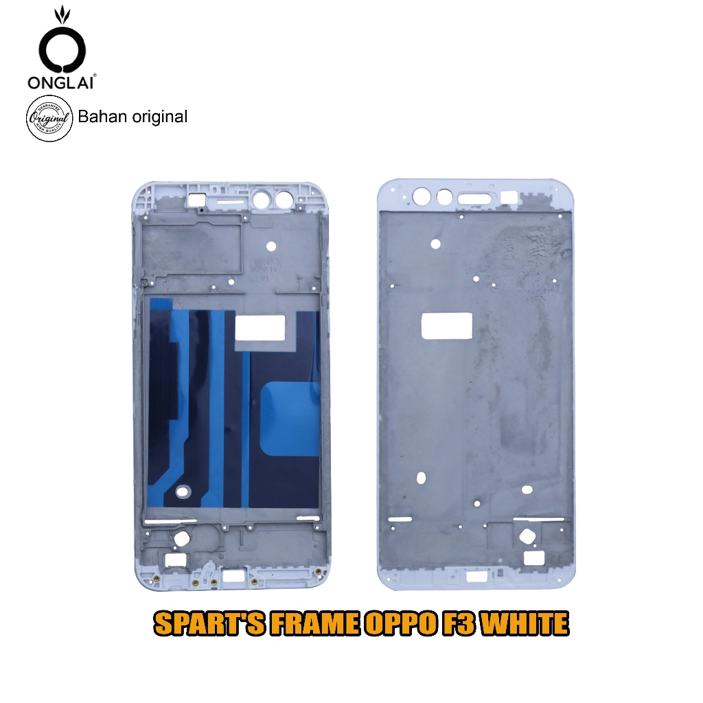 Jual Frame HP Oppo F3 White Sparepart Spart's Frame Putih Original ...