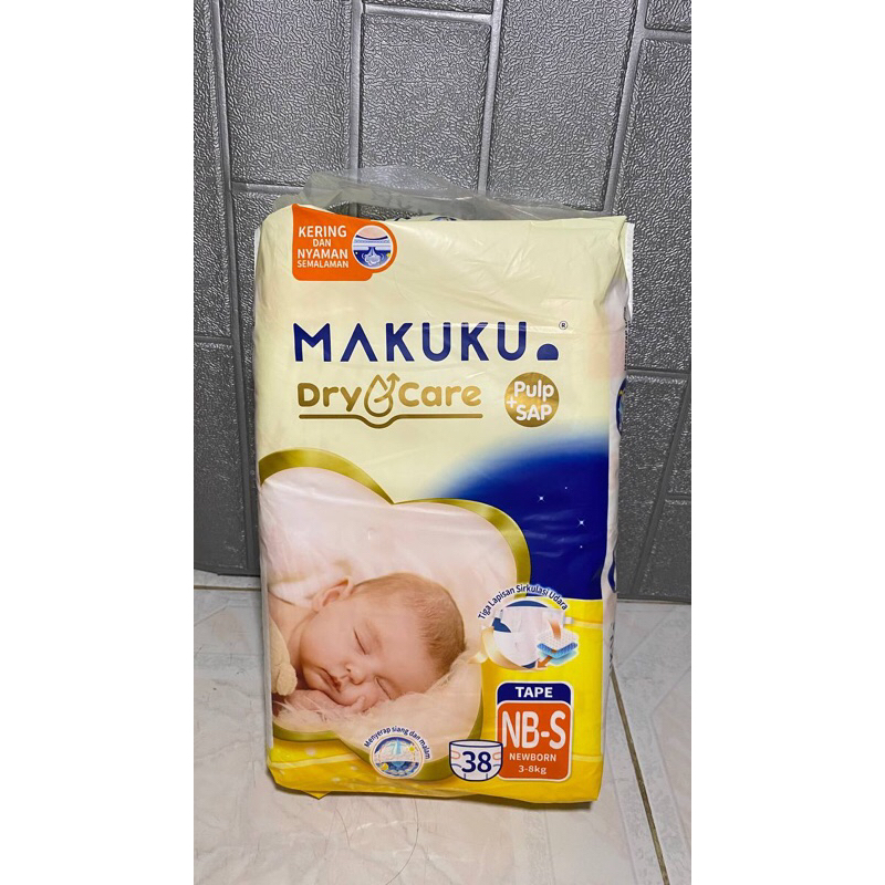 Jual MAKUKU Air Diaper Diapers Comfort Fit SAP | Dry Care Size Ukuran ...