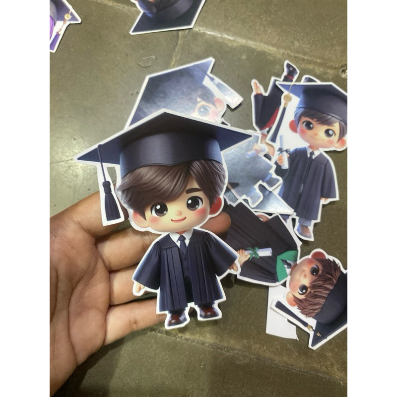 Jual topper wisuda isi 3 lembar . wisuda sma. smp. sd . berhijab dan ...