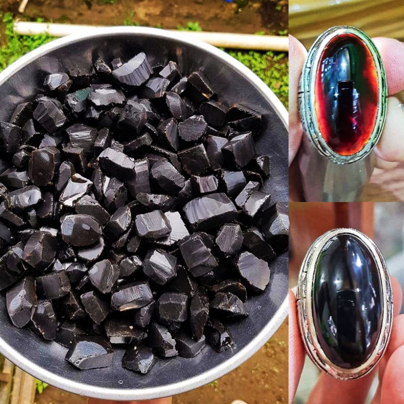 Jual BAHAN BATU AKIK YAMAN WULUNG KECUBUNG API ASLI YAMAN | Shopee ...