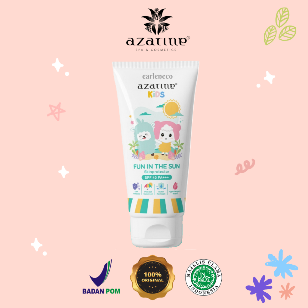 Jual Azarine Kids Fun In The Sun Skin Protector Sunscreen SPF 40 PA ...