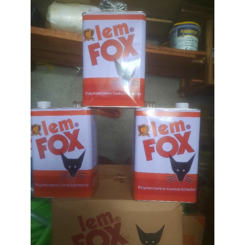 Jual Lem Fox | Lem fox kuning | lem kayu | lem HPL | lem vinyl | Fox 2 ...